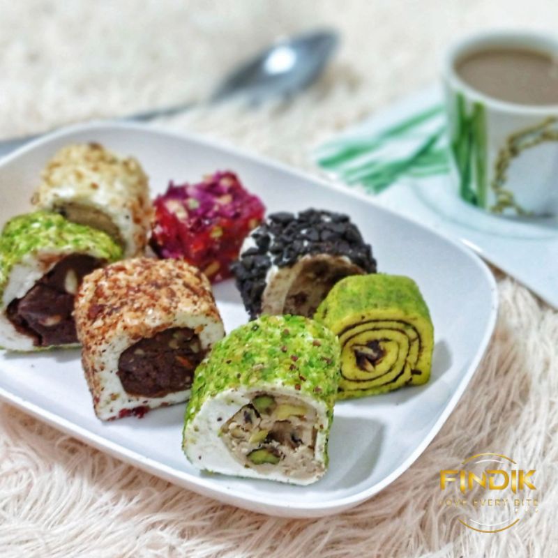 MAKANAN TURKI TURKISH DELIGHT MAKANAN RINGAN SNEK ALMOND PISTACHIO ...