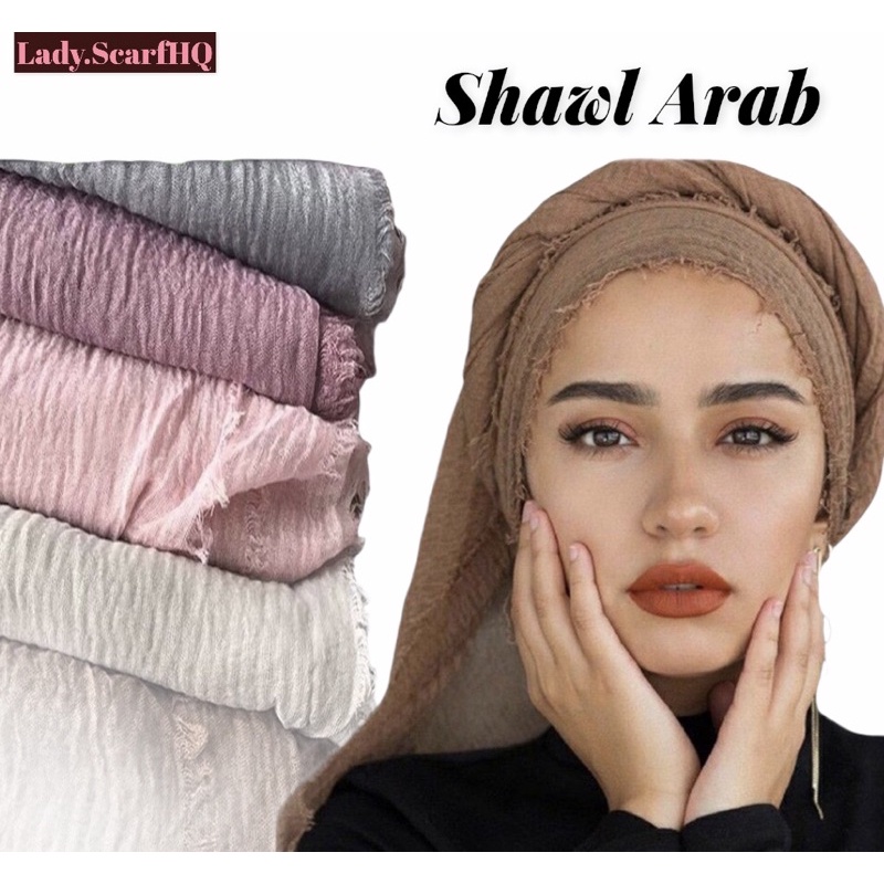 Shawl Arab Premium (Exclusive ) | Shopee Malaysia