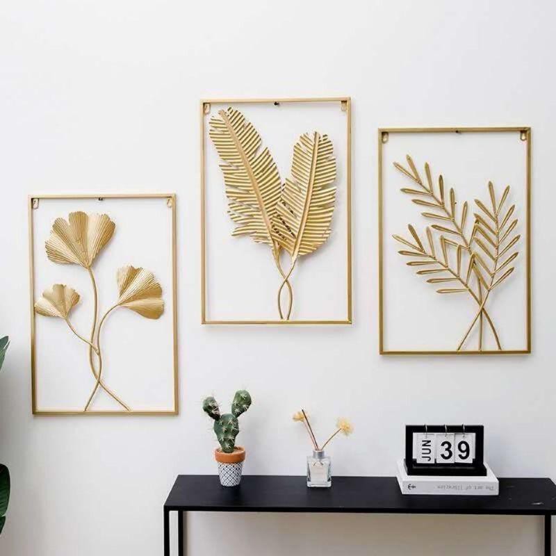 Gold Frame Wall Art Nordic Home Deco (60x40cm) | Shopee Malaysia