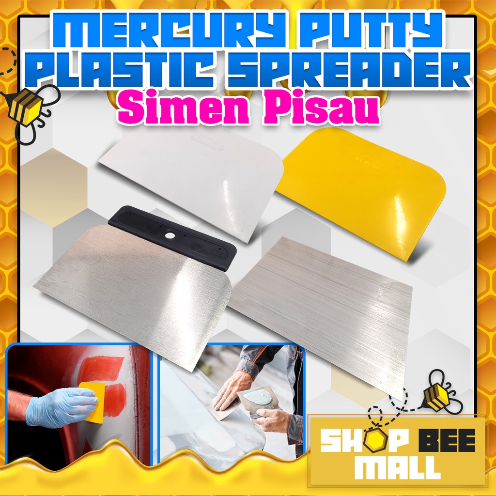 1pcs 【 Putty Knife / Pisau Simen | Simen Pisau 】 Putty Spreader Cement ...