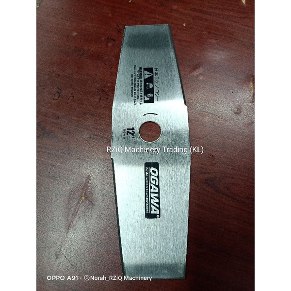 RZiQ OGAWA 12" 14" Stainless Brush Cutter Blade (Mata Pisau mesin ...