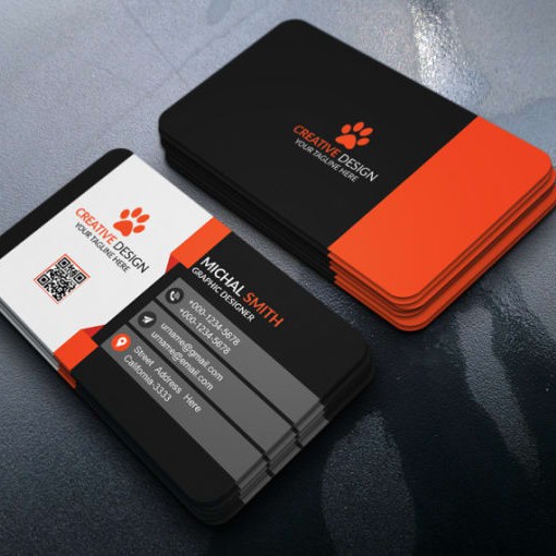 Mencetak Bisnes Kad + Template / Printing Business Card + Ready ...