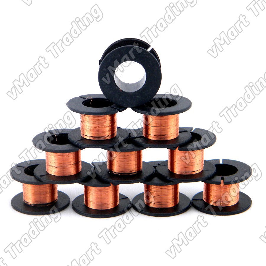 10 x Enamelled Copper Wire / Trace Maker 0.1mm | Shopee Malaysia