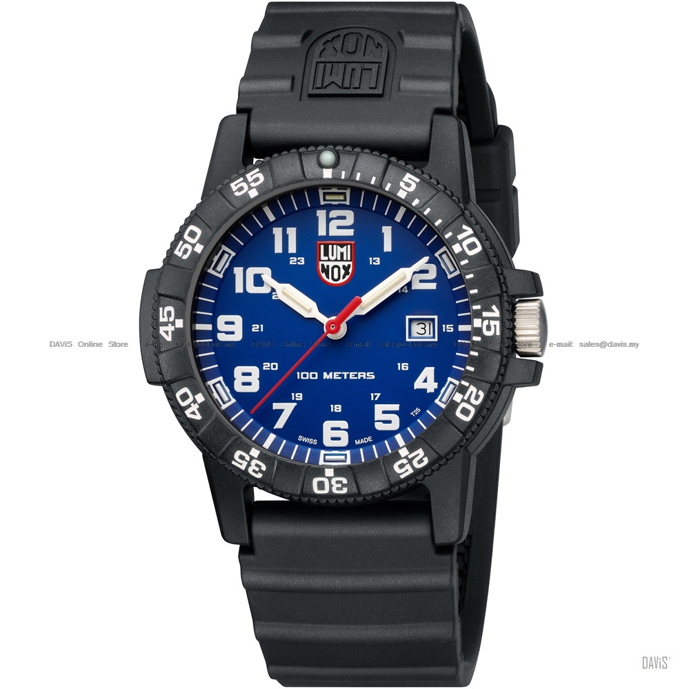 LUMINOX 0323 Men's Analog Watch Leatherback Sea Turtle Giant 24-hours ...