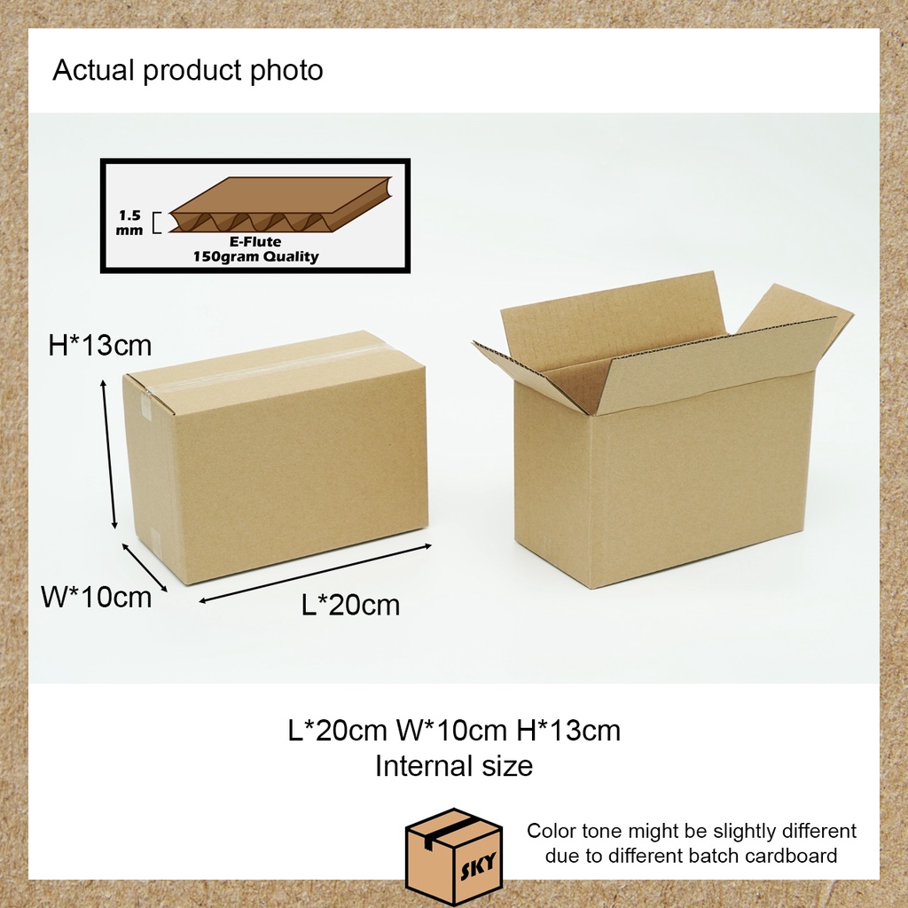 Kotak Baru Carton Box Shipping Box Courier Box Packing Box Packaging ...