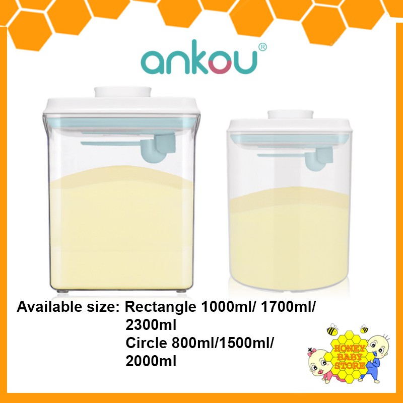 Ankou Airtight Milk Powder /Food Storage Container | Shopee Malaysia