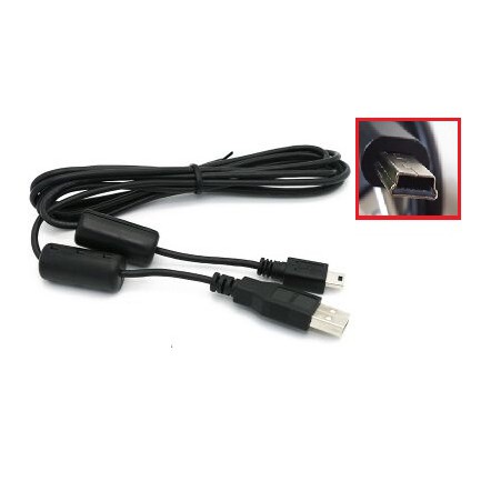 5-Pin USB Data Transfer Cable Cord Lead Wire for SLR camera data line ...
