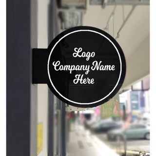 Custom Corridor Sign/ Round Shape sign/ Acrylic Sign/Hanging Sign/Small ...