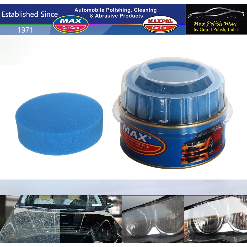 Max Car Polish Wax Fast Effective Nano Tech made Auotmotive Polish ...