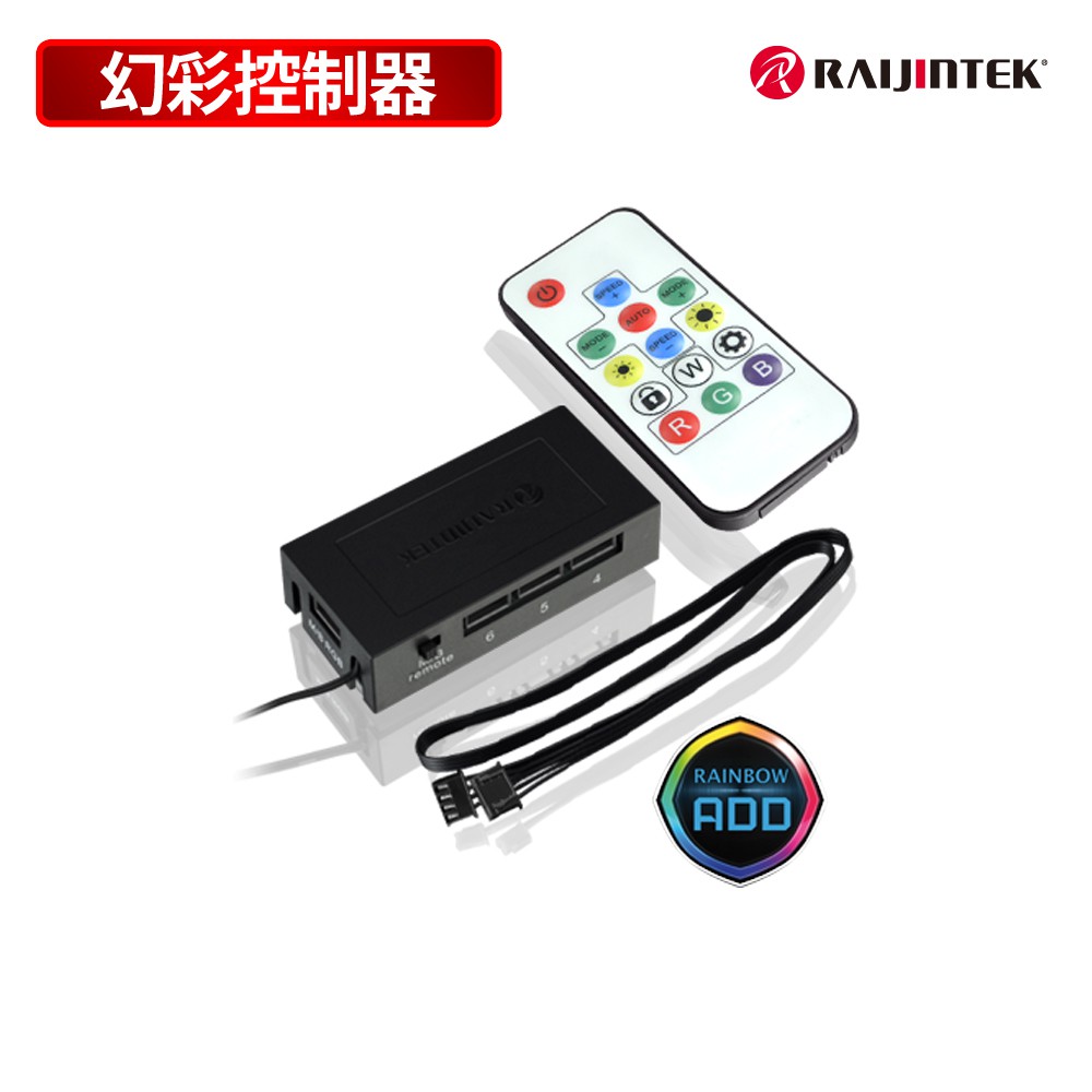 Raijintek Rjk Rgb Control Set 12v Grb 8 Port Interface Controller ...