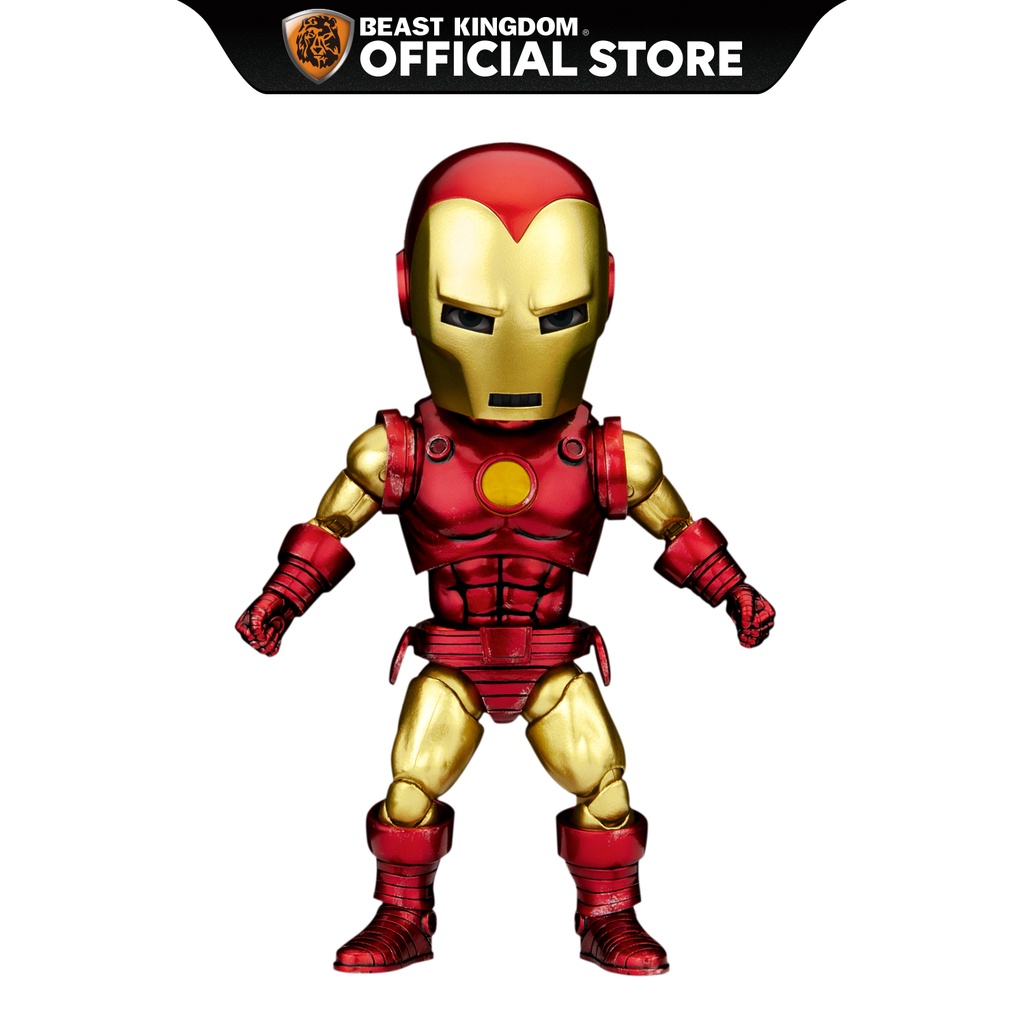Beast Kingdom EAA-105 Marvel Comics Iron Man Classic Version Egg Attack ...