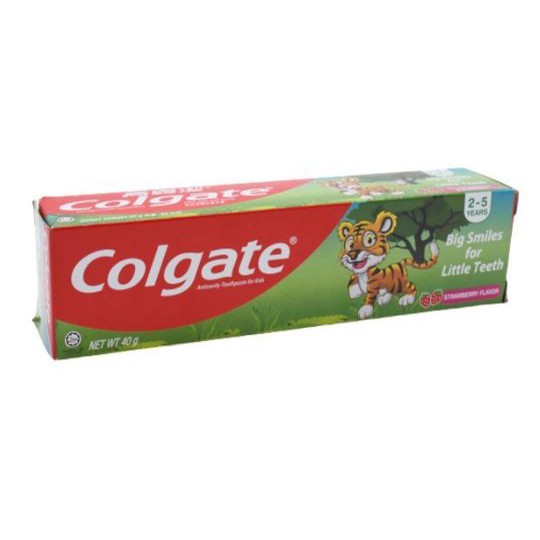 Colgate Kids Tiger Toothpaste 40g | Shopee Malaysia