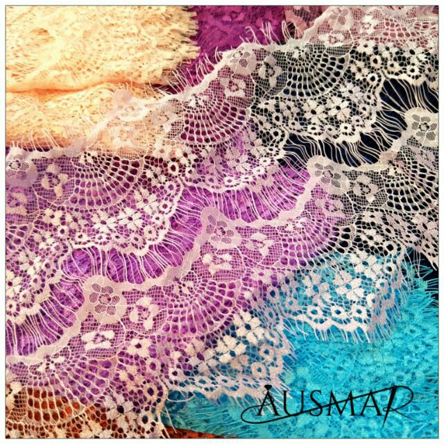 EYELASH LACE / LACE 2 LAYER (meter) | Shopee Malaysia