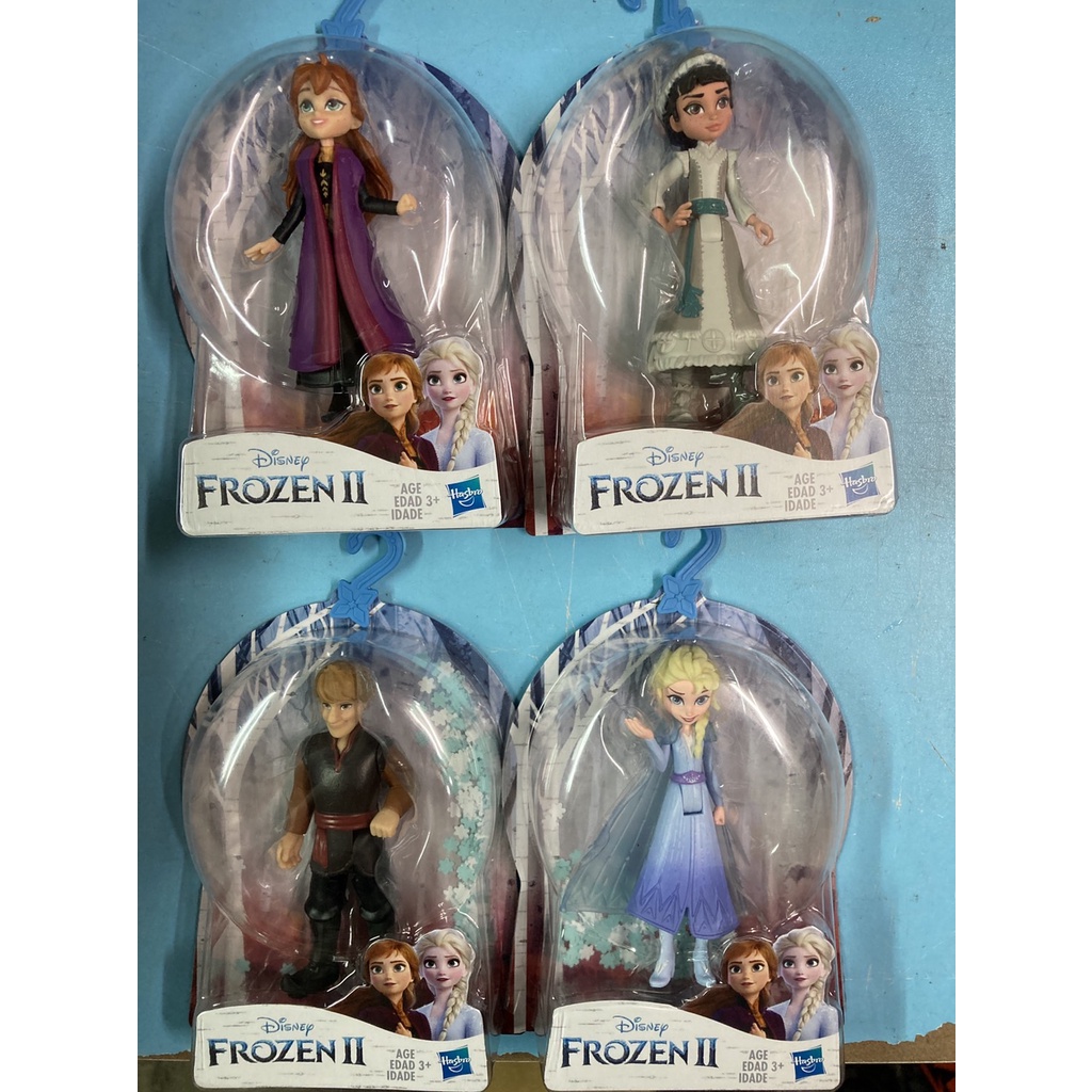 Hasbro Disney Frozen 2 Mini Princess Character Set Hannie Maren Elsa ...
