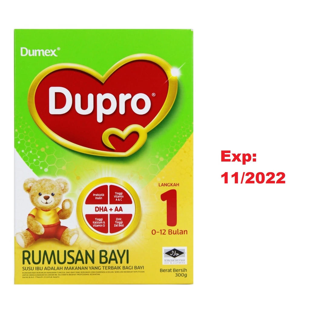 Dumex Dupro Step 1 (0-12 Months) 300g Infant Formula 🐧READY STOCK🐧 ...