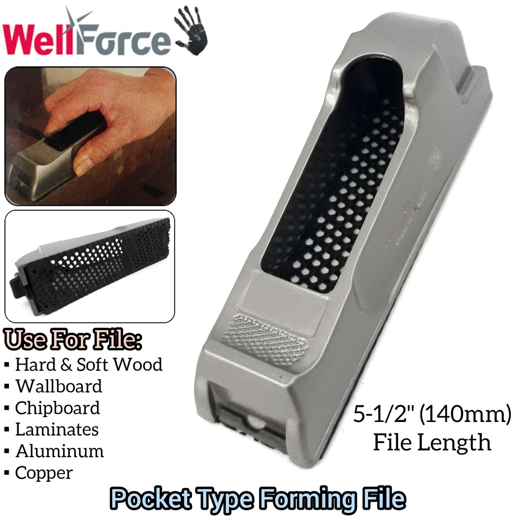 Wellforce Pocket Type Surface Forming File For Wood , Wallboard ...