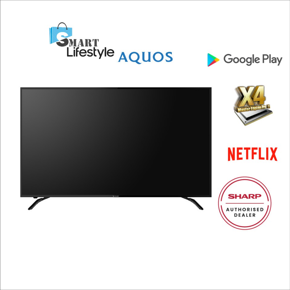 [ FREE SHIPPING] Sharp Aquos 4K UHD Android Smart TV (50") 4TC50BK1X ...