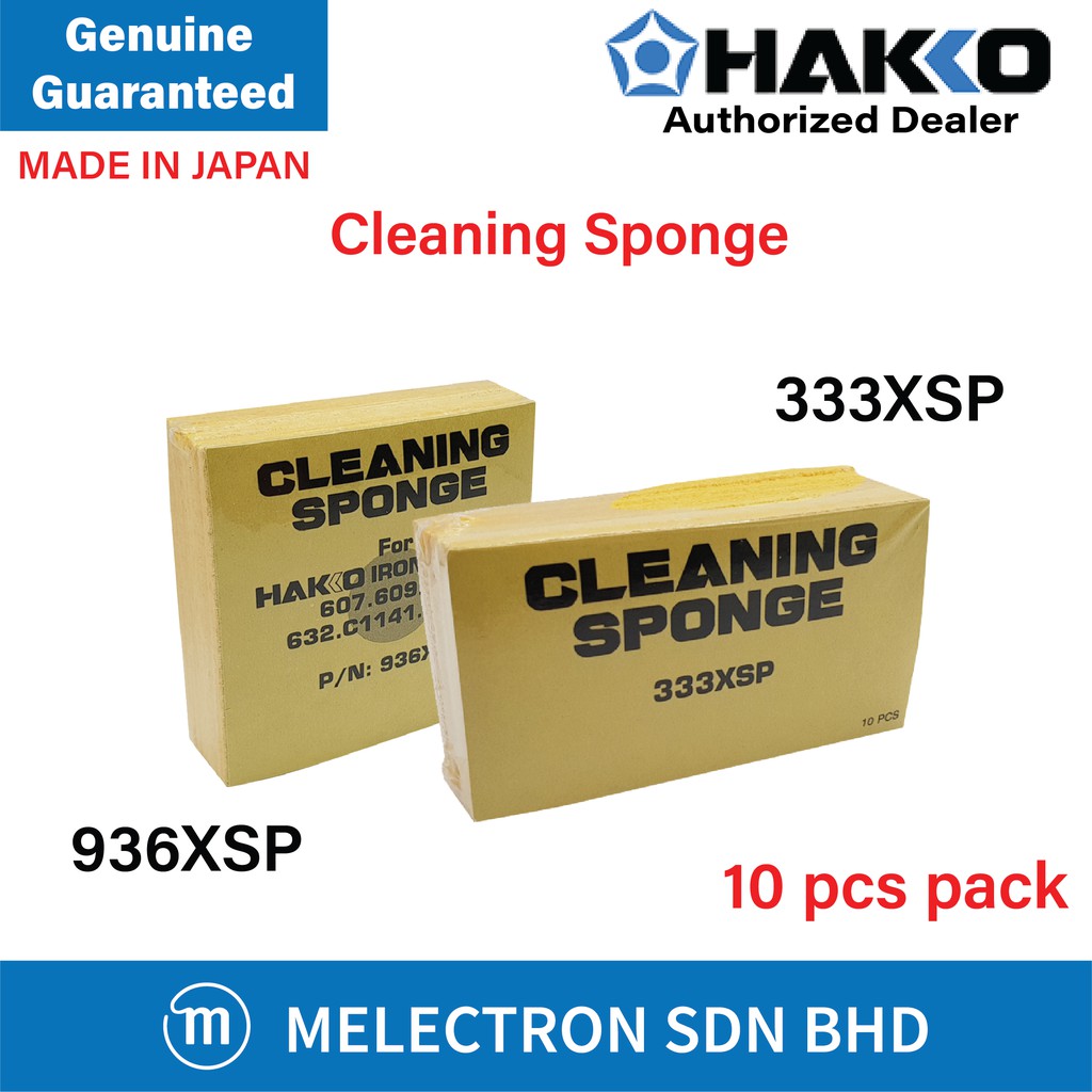 HAKKO 333XSP / 936XSP Cleaning Sponge (10PCS) | Shopee Malaysia