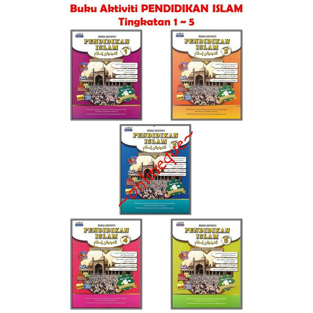 Buku AKTIVITI PENDIDIKAN ISLAM Tingkatan 1~5 | Shopee Malaysia
