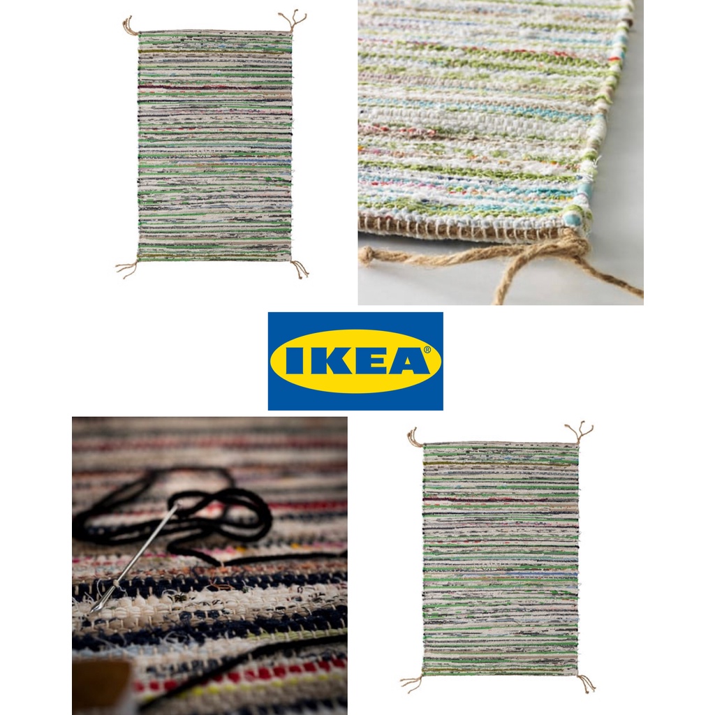 [READY STOCK] IKEA TANUM RUG FLATWOVEN 60X90CM | KITCHEN MAT TEMPAT LAP ...