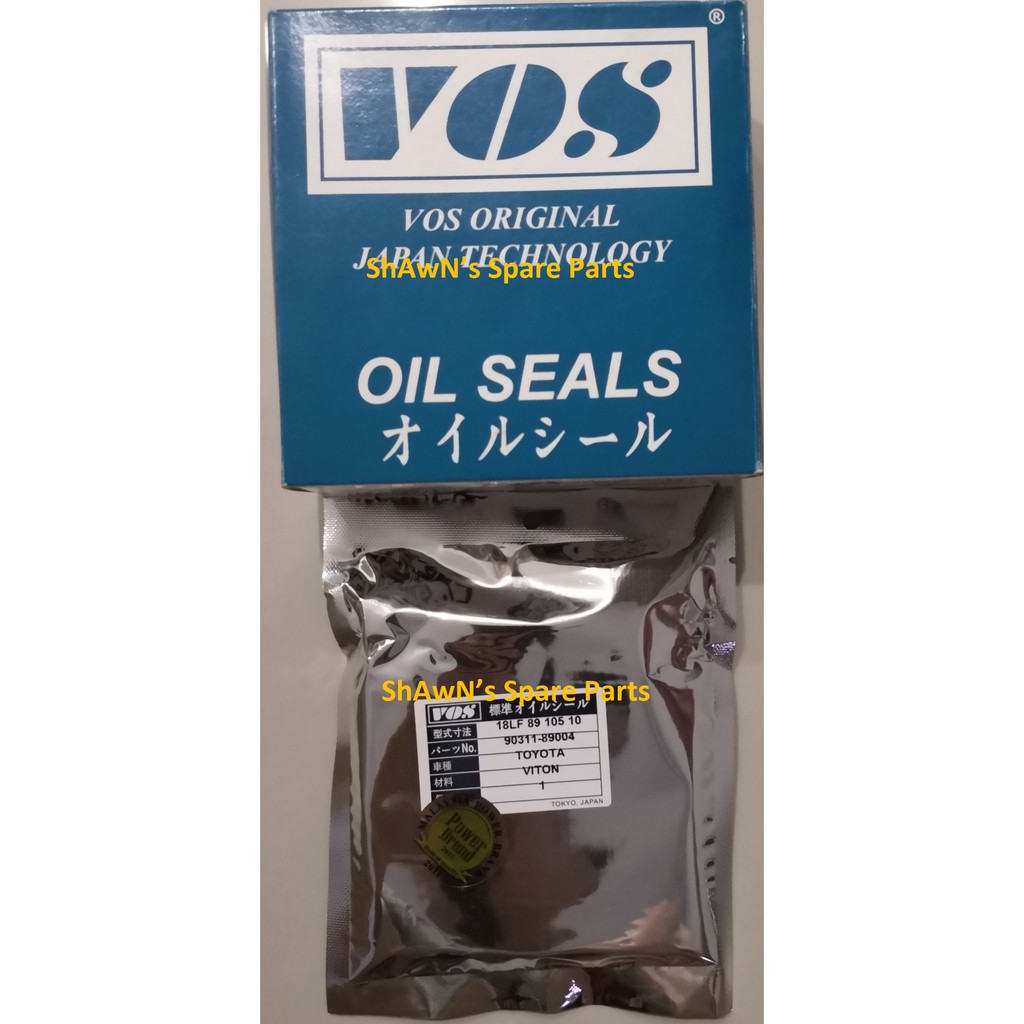 Flywheel Oil Seal Toyota Camry ACV30 ACV40 Estima ACR30 ACR50 Alphard ...