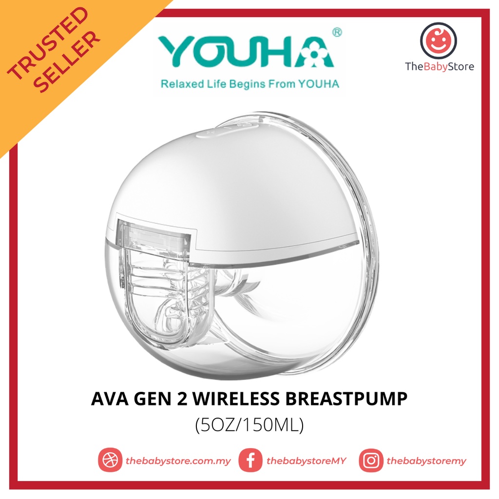 Youha Ava Gen 2 Wireless Hands-Free Cup Breastpump/Electric Breastpump-1Pcs | Shopee Malaysia