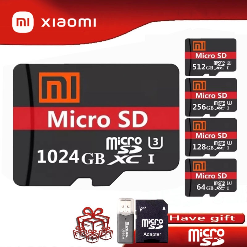 Xiao.mi TF card 1024GB / 512GB / 256GB / 64GB / 32GB / 16GB / 8GB high speed memory card ...