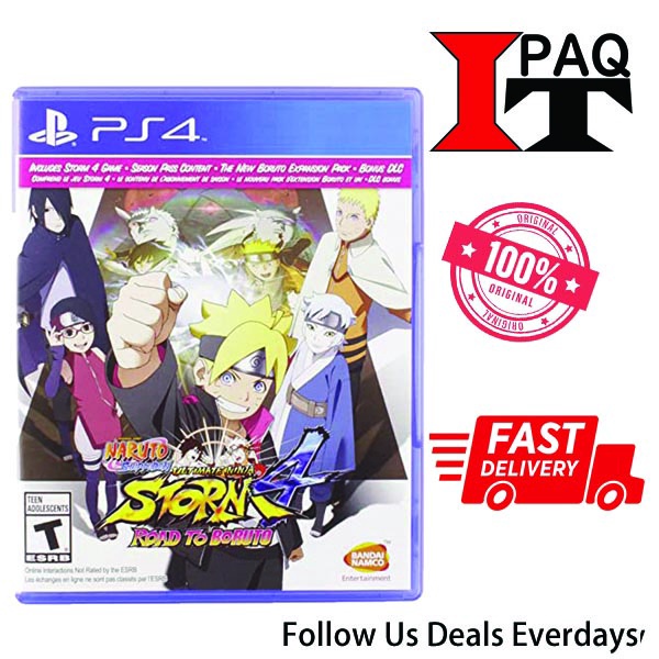 PS4 NARUTO SHIPPUDEN: Ultimate Ninja STORM 4 Road to Boruto (R2/R3 English) | Shopee Malaysia