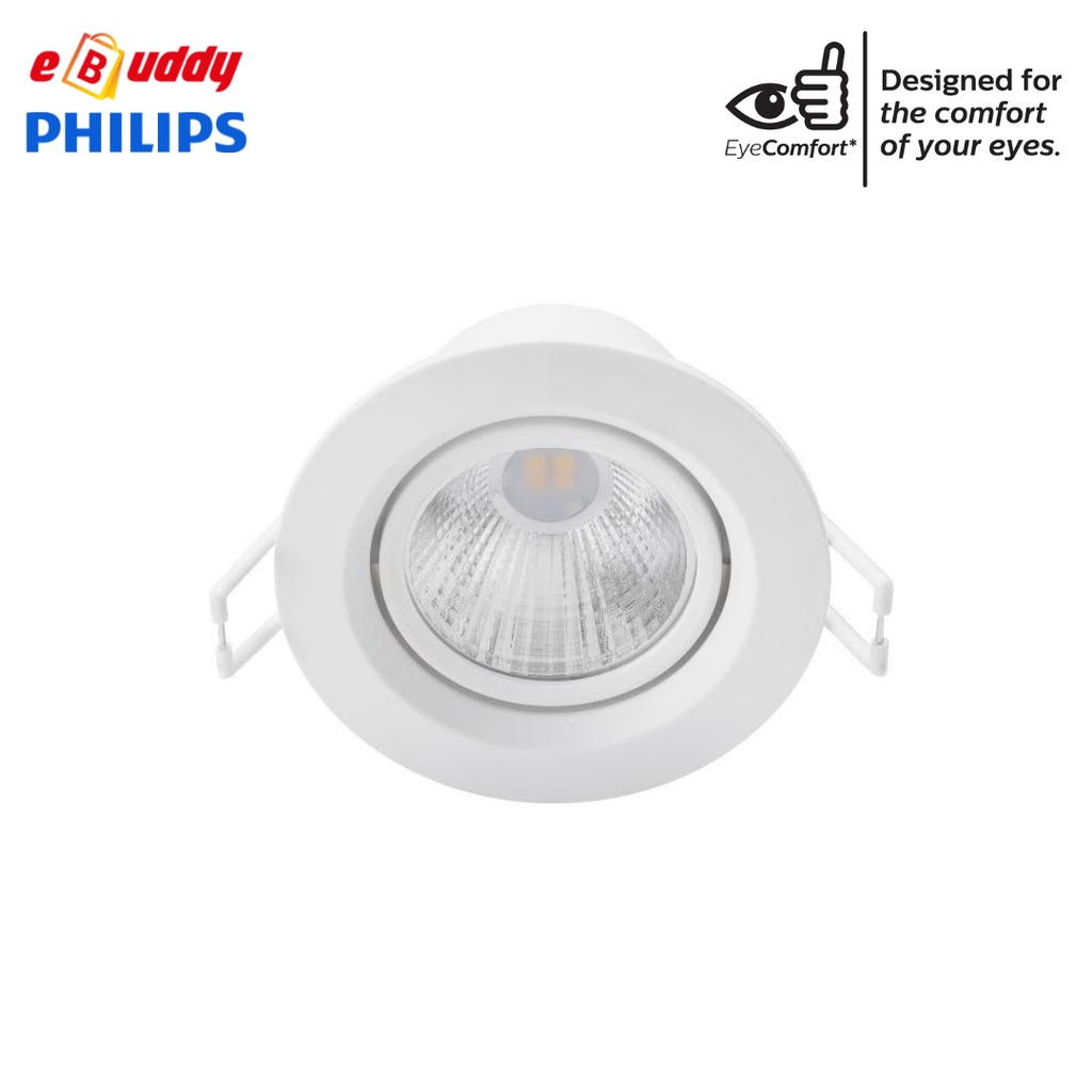 Philips SL201 LED Spotlight ( 4.5w 2700k / 4000k ) [Ready Stock ...