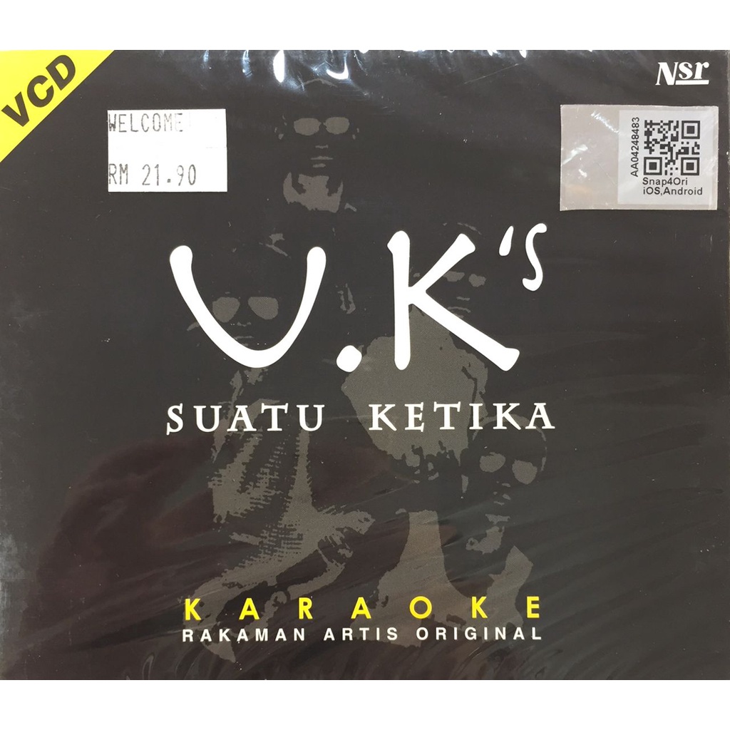 UK's UKAYS-Suatu Ketika(MTV KARAOKE VCD) | Shopee Malaysia