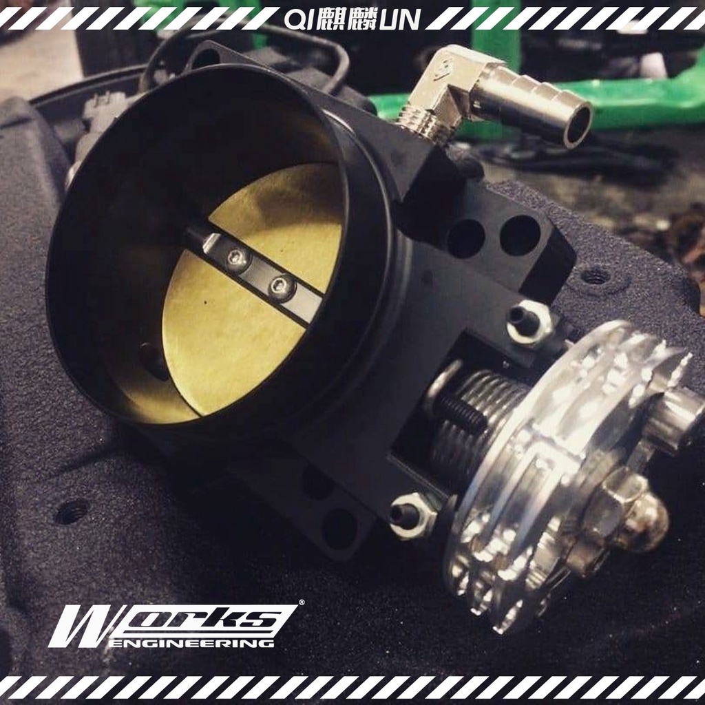 Works Engineering Throttle Body - Mitsubishi EVO 1 ~ 3 / 4G93 / 4G93T ...
