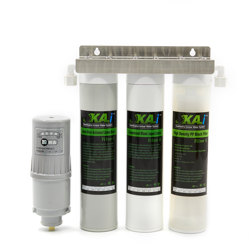 OKA Hydrogen Alkaline Ionized Water Filter (Full Replacement Set ...