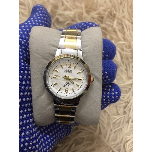 JAM POLO CLUB BRITANNIA JAM TANGAN BERJENAMA TERPAKAI | Shopee Malaysia