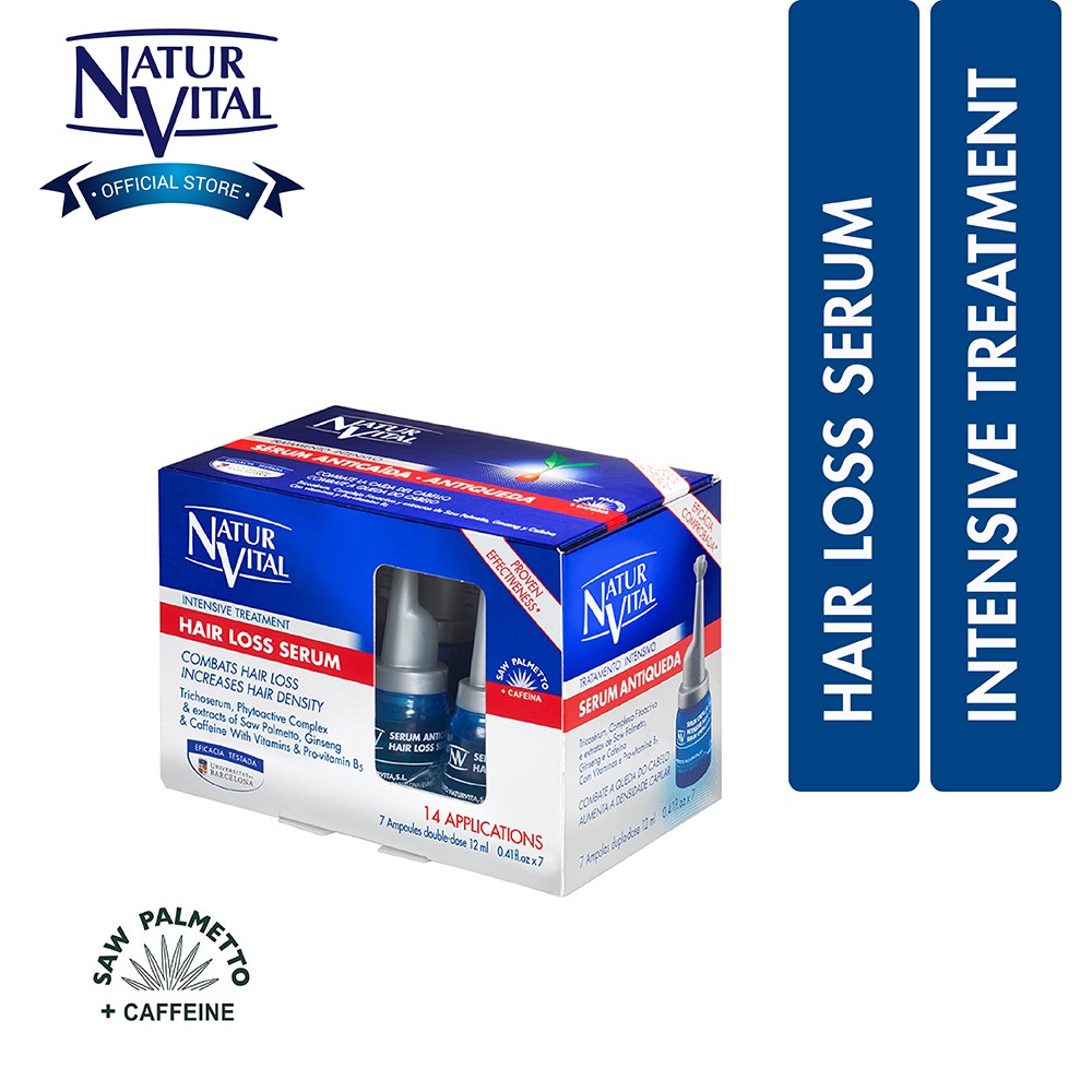 NaturVital Hair Loss Serum (12ml x 7) | Shopee Malaysia