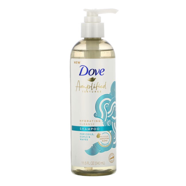 Dove, Amplified Textures, Hydrating Cleanse Shampoo, 11.5 fl oz (340 ml ...