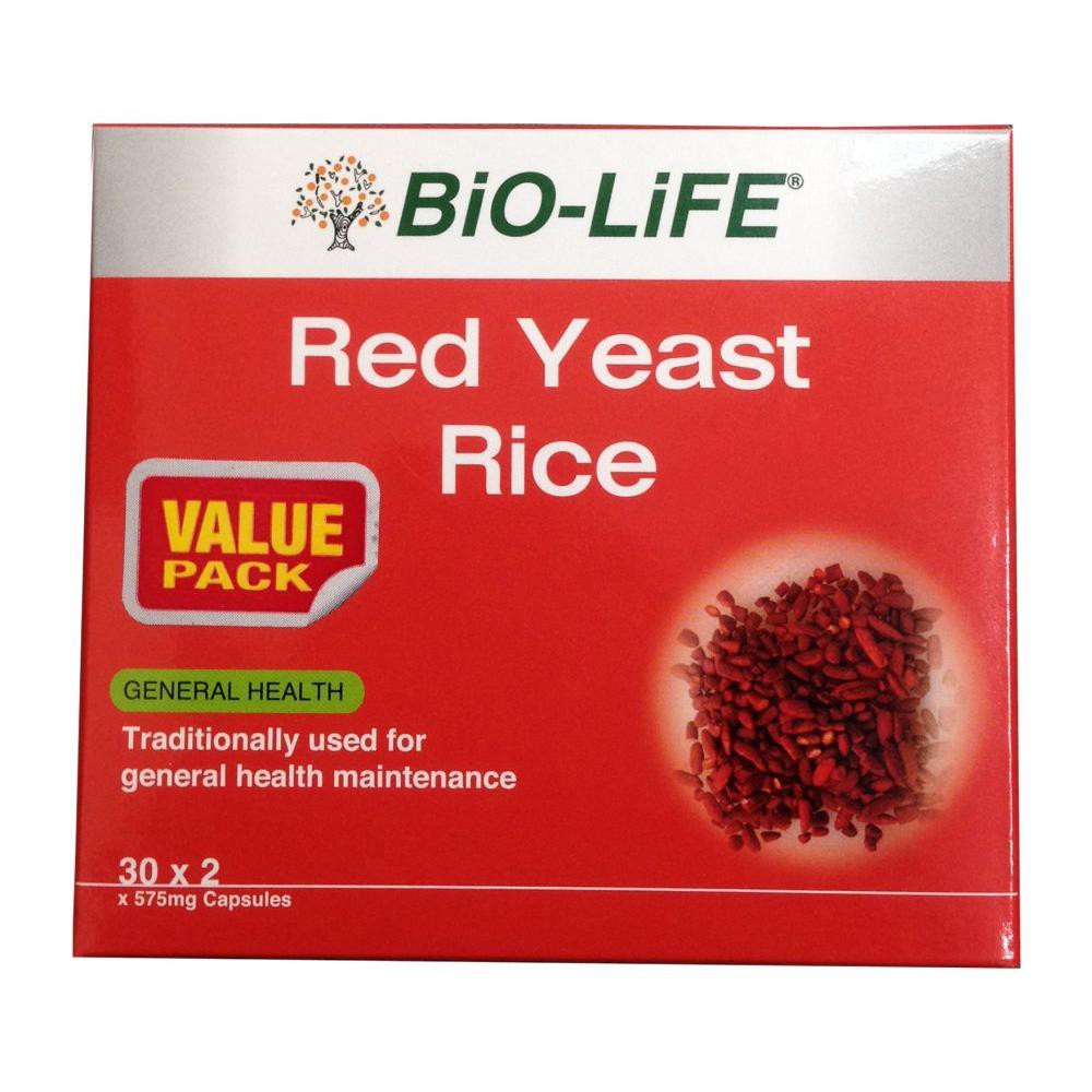 BIO-LIFE RED YEAST RICE (30 X 2) | Shopee Malaysia