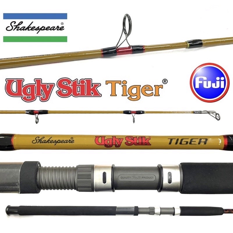 SHAKESPEARE UGLY STICK TIGER ROD | Shopee Malaysia