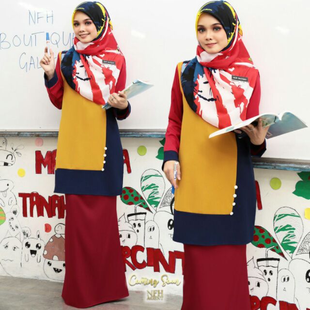 AZALEA KURUNG (TEMA MERDEKA) | Shopee Malaysia