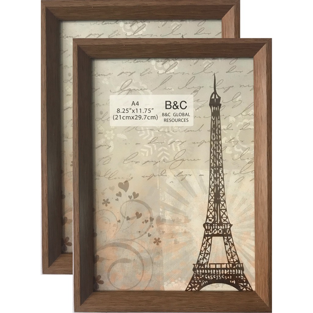 Photo Frame Size A4 - (2pcs) | Shopee Malaysia