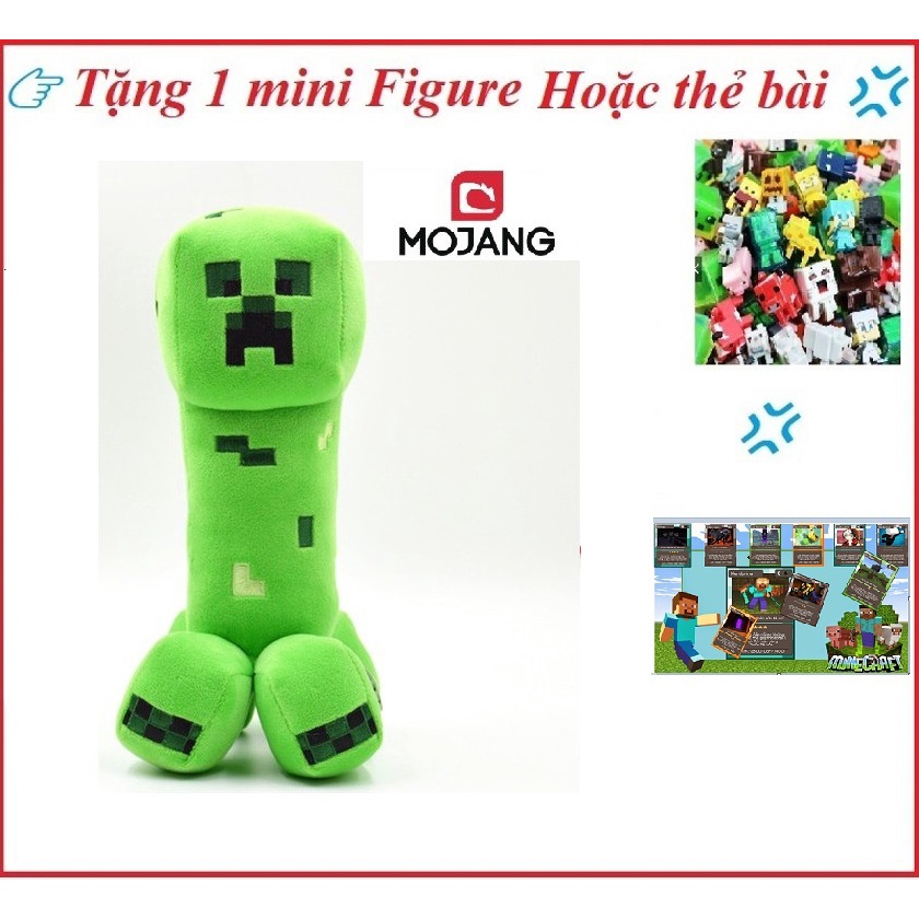 Genuine Mojang minecraft creeper stuffed | Shopee Malaysia