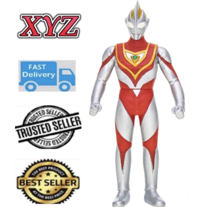 Ultraman Gaia (V1) Sofubi Toy Figure Original Bandai (100% Ready Stock ...