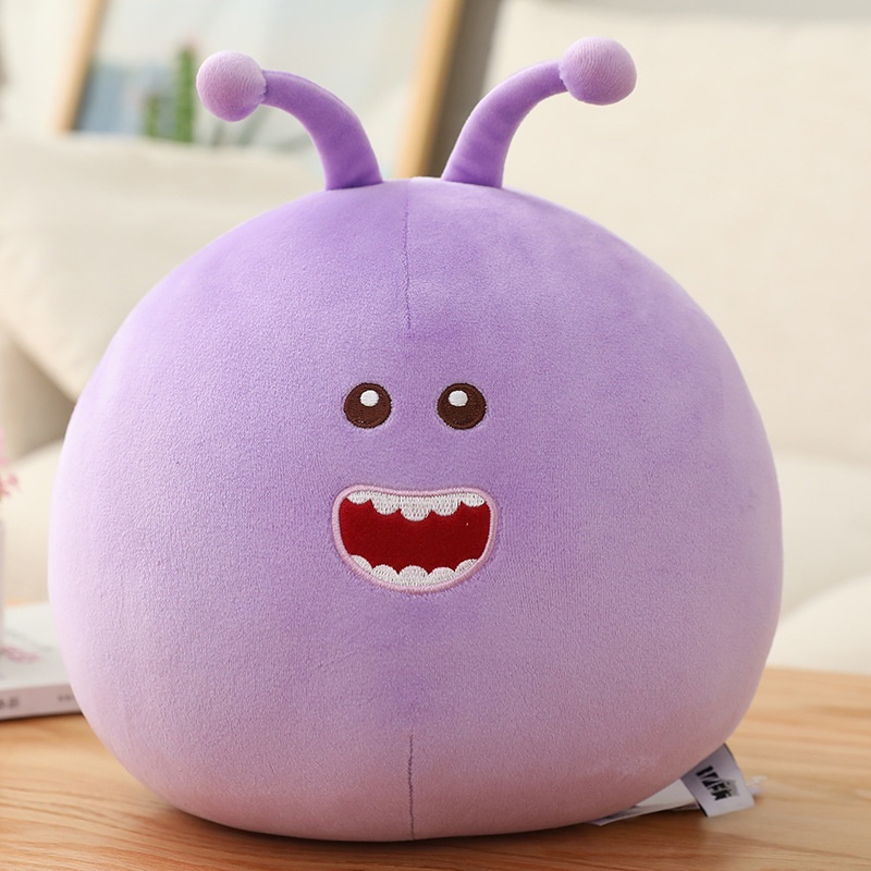 Original authentic larva flush toy cute stuff toy massage pillow ...