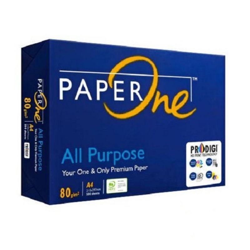 Paper One 80gsm 500 Sheets A4 Paper | Shopee Malaysia