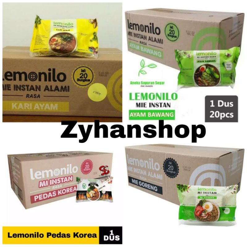 Lemonilo Fried Box, Lemonilo Chicken Onion Box, Lemonilo Curry Box ...