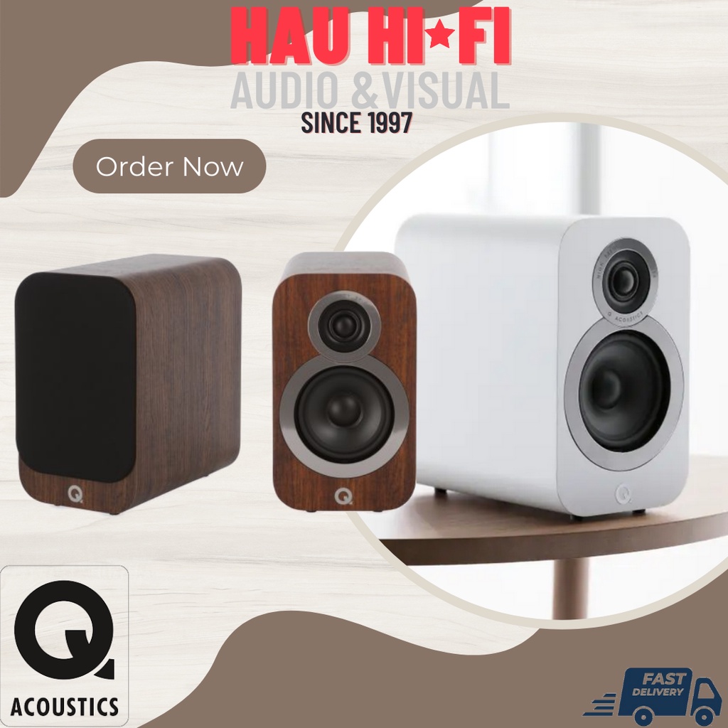Q Acoustics 3020i Bookshelf Speaker | Shopee Malaysia