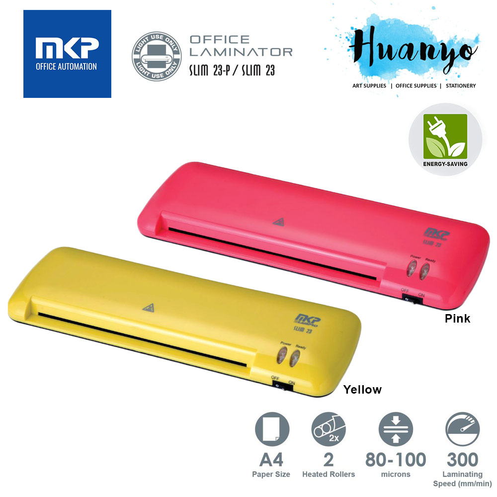 MKP Office Laminate / Laminating / Laminator Machine Slim 23 (A4 size ...