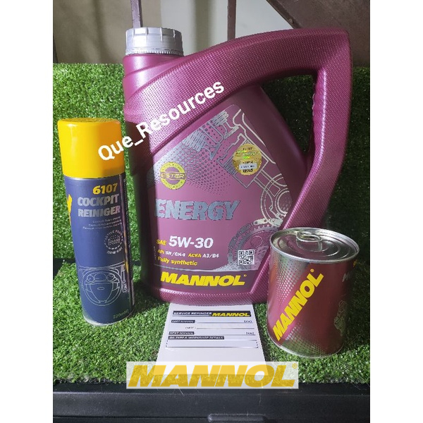 MANNOL 7511 5W30 FULL SYNTHETIC + ENERGY + ESTER + 100% ORIGINAL ...