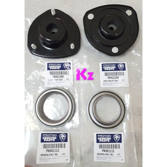 PROTON -1 SET 4PCS - FRONT ABSORBER MOUNTING/BEARING-PROTON BLM /FLX ...