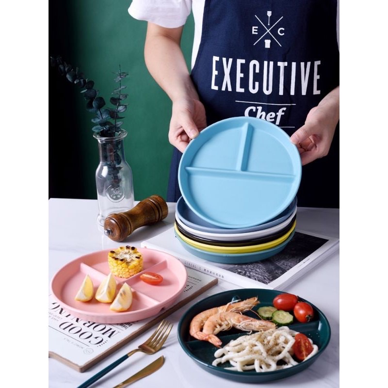 Pinggan Suku Suku Separuh Pinggan Diet Pinggan DSSS Portion Plate ...