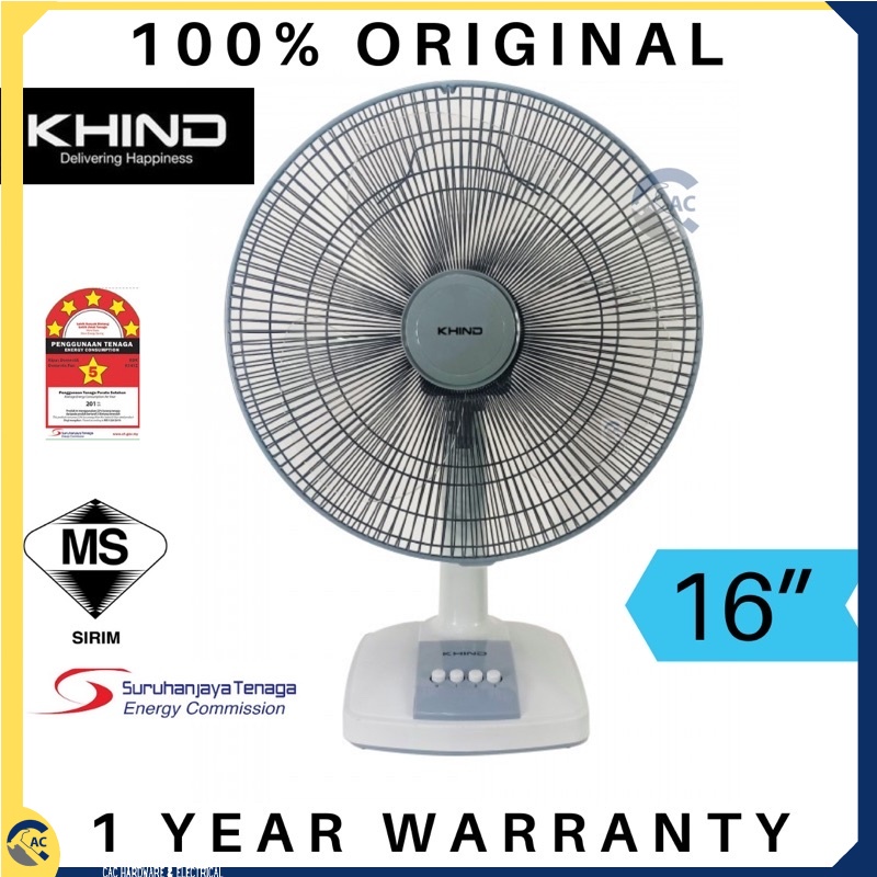 KHIND TABLE FAN TF1210SE/TF166/TF1610 | KIPAS MEJA | KIPAS TABLE ...